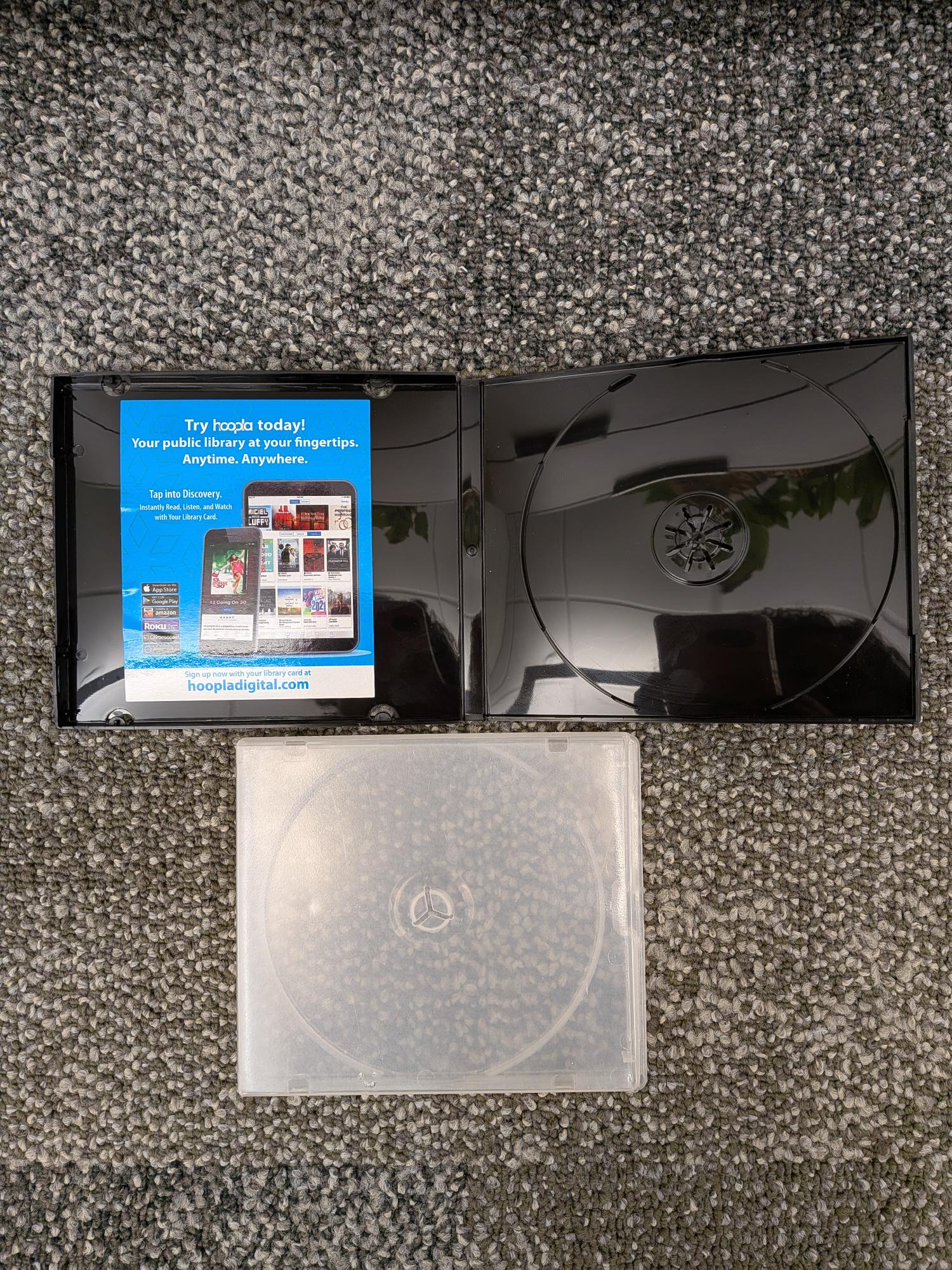 CD cases | Reaching Across Illinois Library System