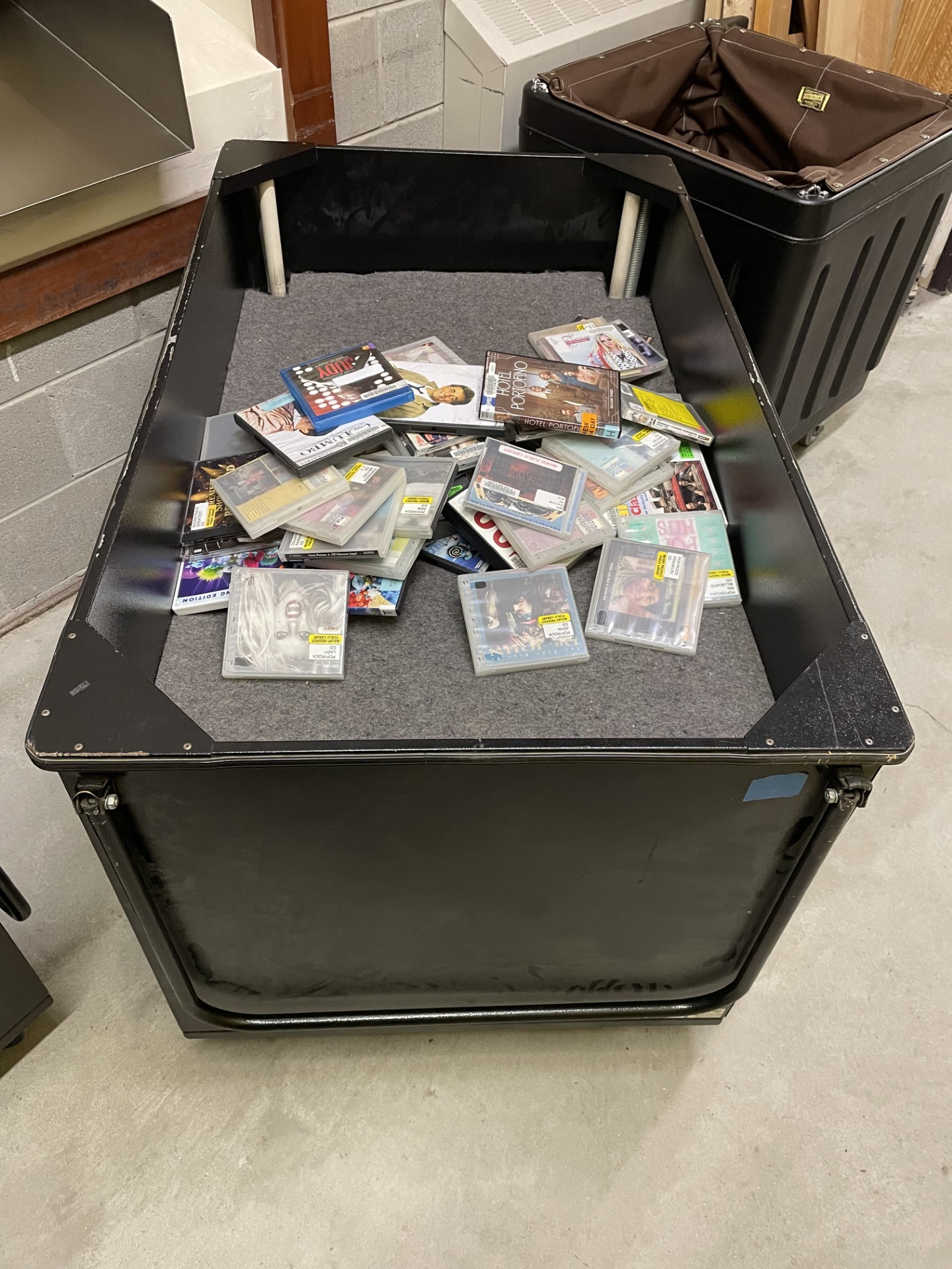 (3) Metal Book Drop Carts | Reaching Across Illinois Library System