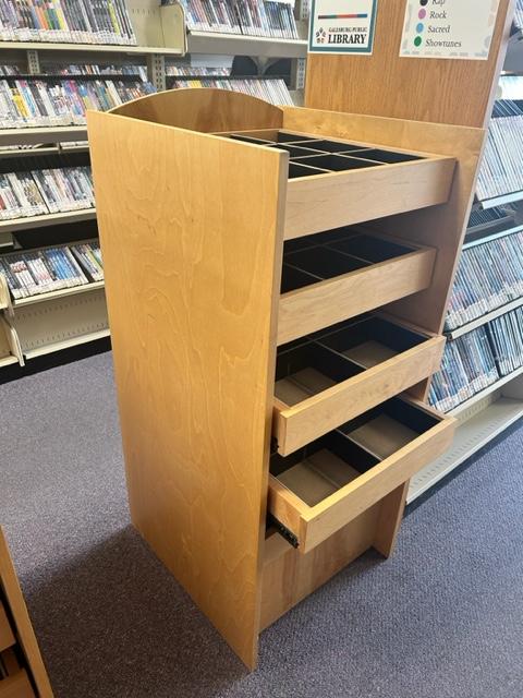 CD Browsing Display | Reaching Across Illinois Library System