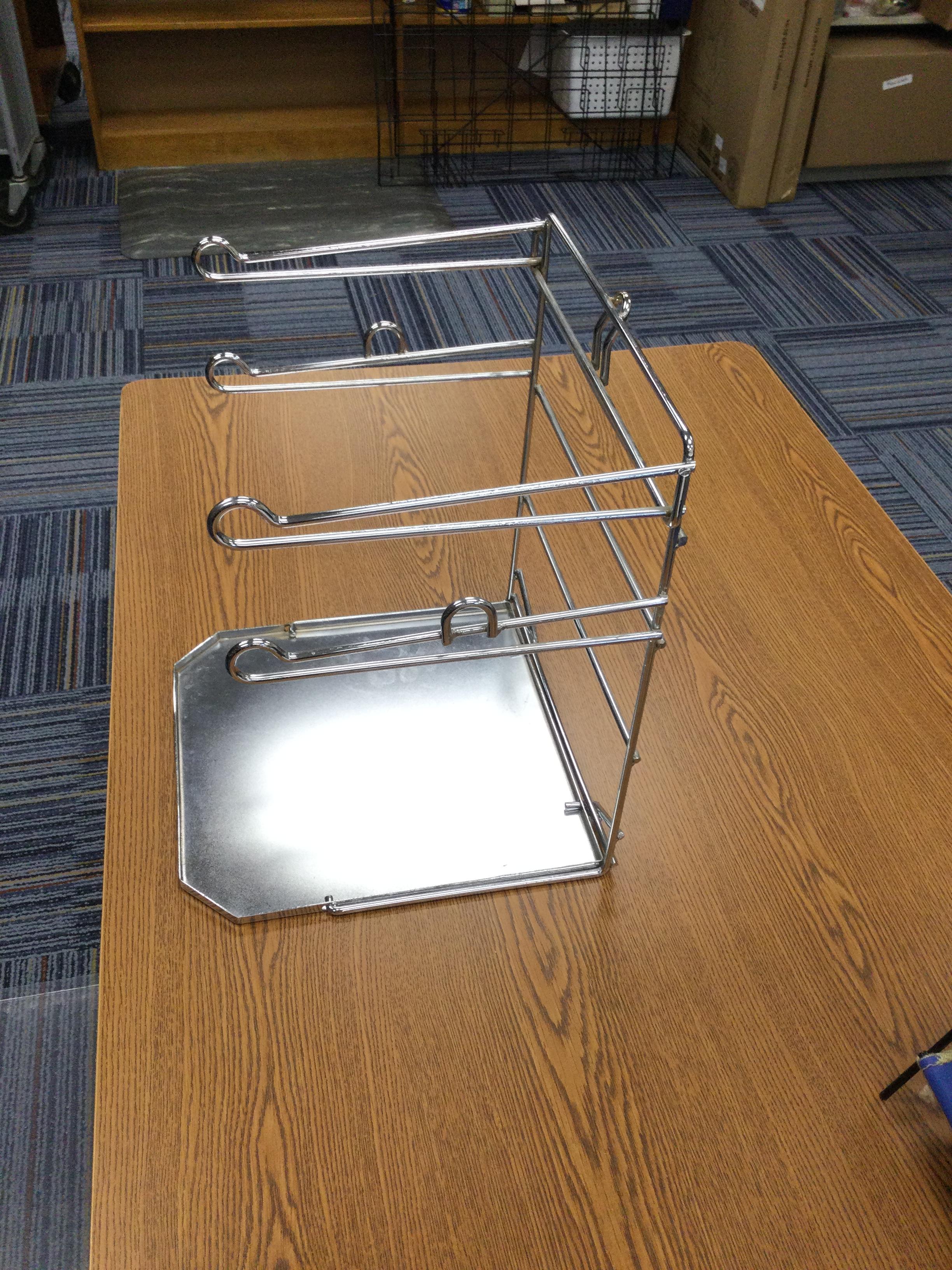 Plastic bag stand | Reaching Across Illinois Library System