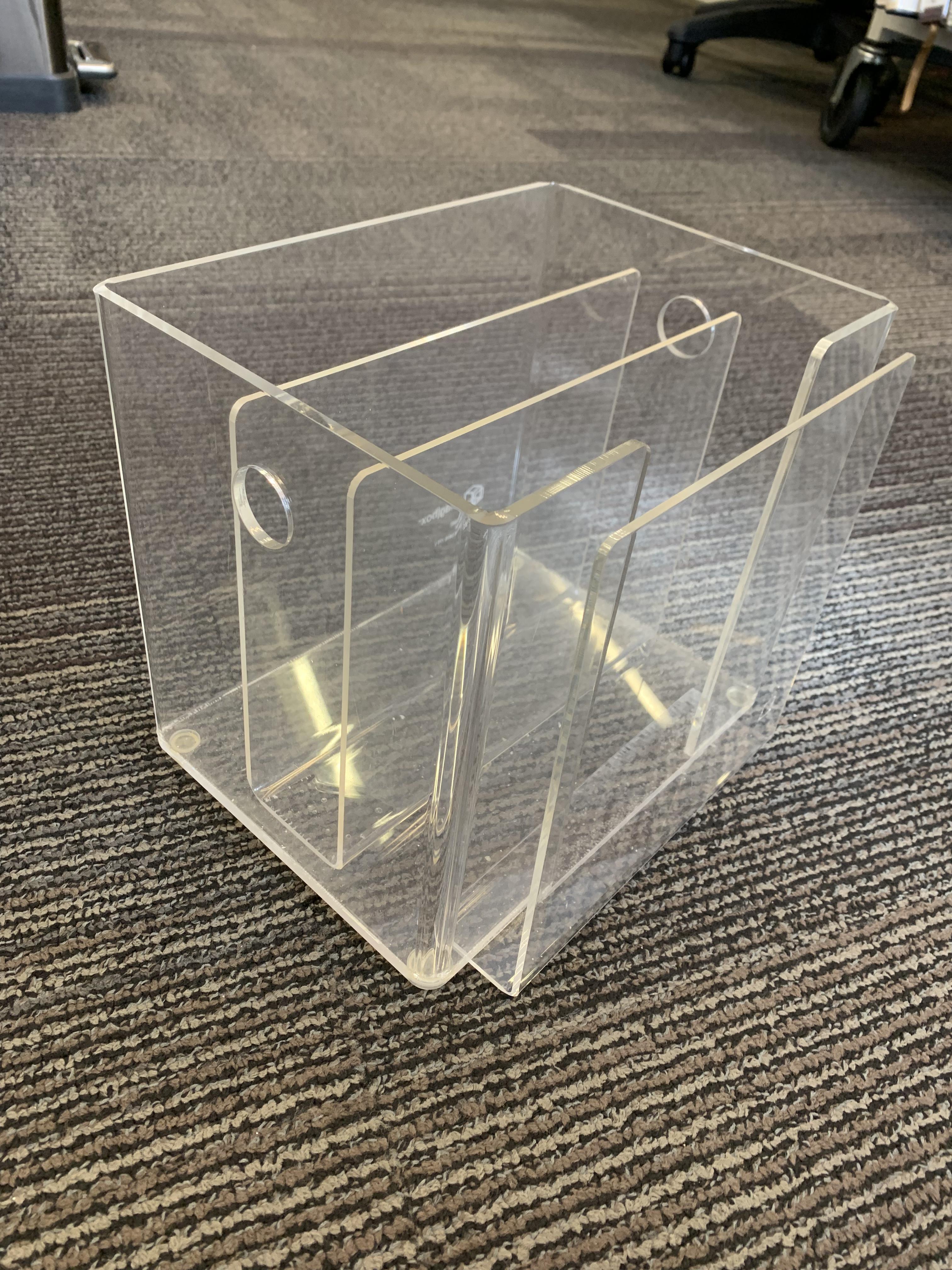 Acrylic Magazine and Newspaper Holders | Reaching Across Illinois ...