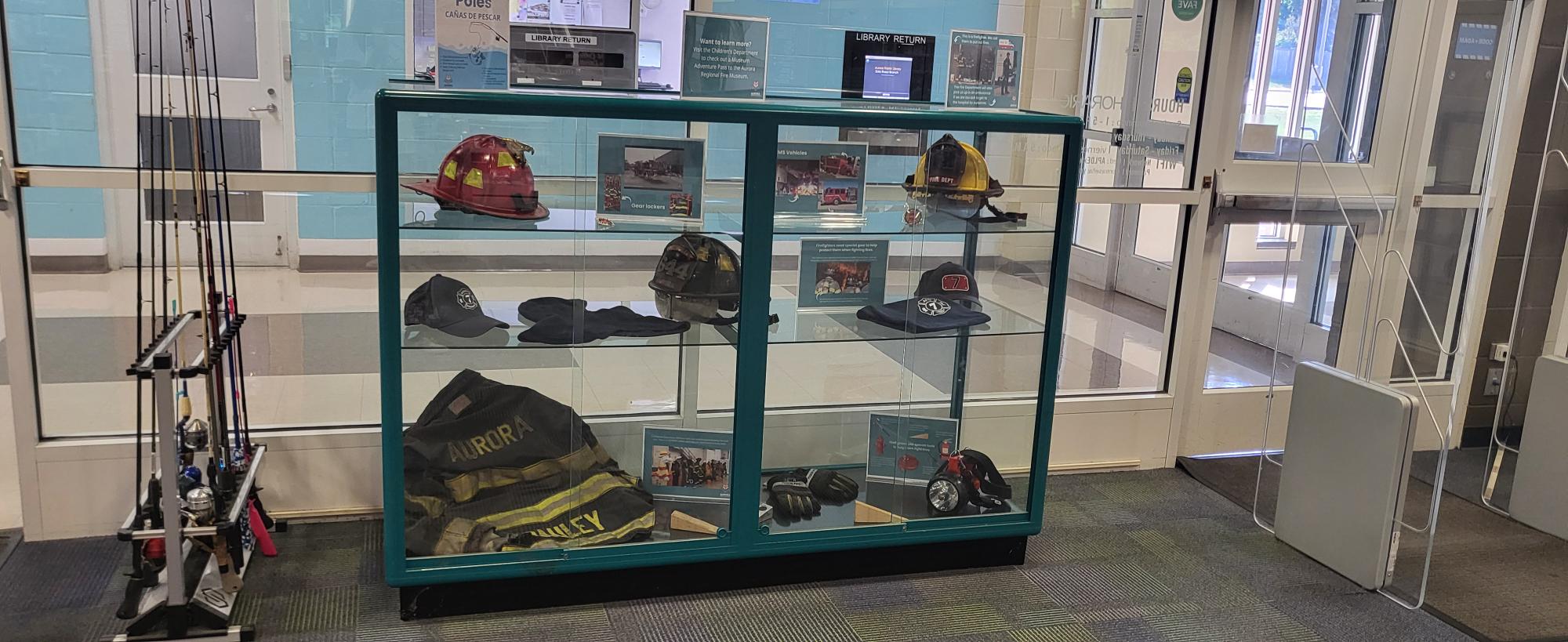 Glass Display Case | Reaching Across Illinois Library System