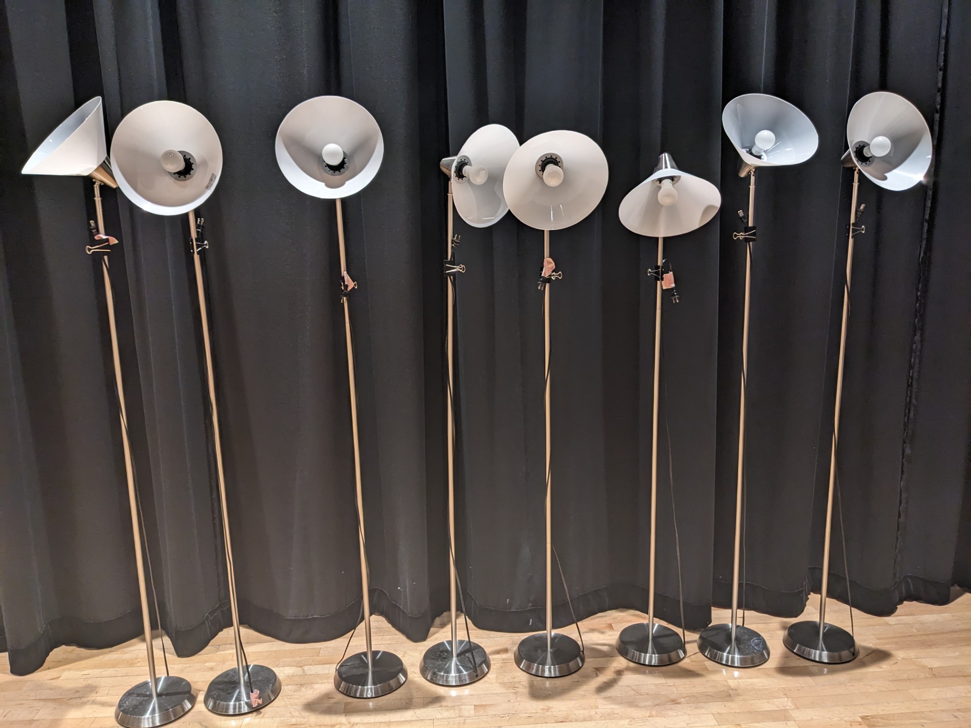 CLAIMED - Eight Standing Lamps (separately or together) | Reaching ...