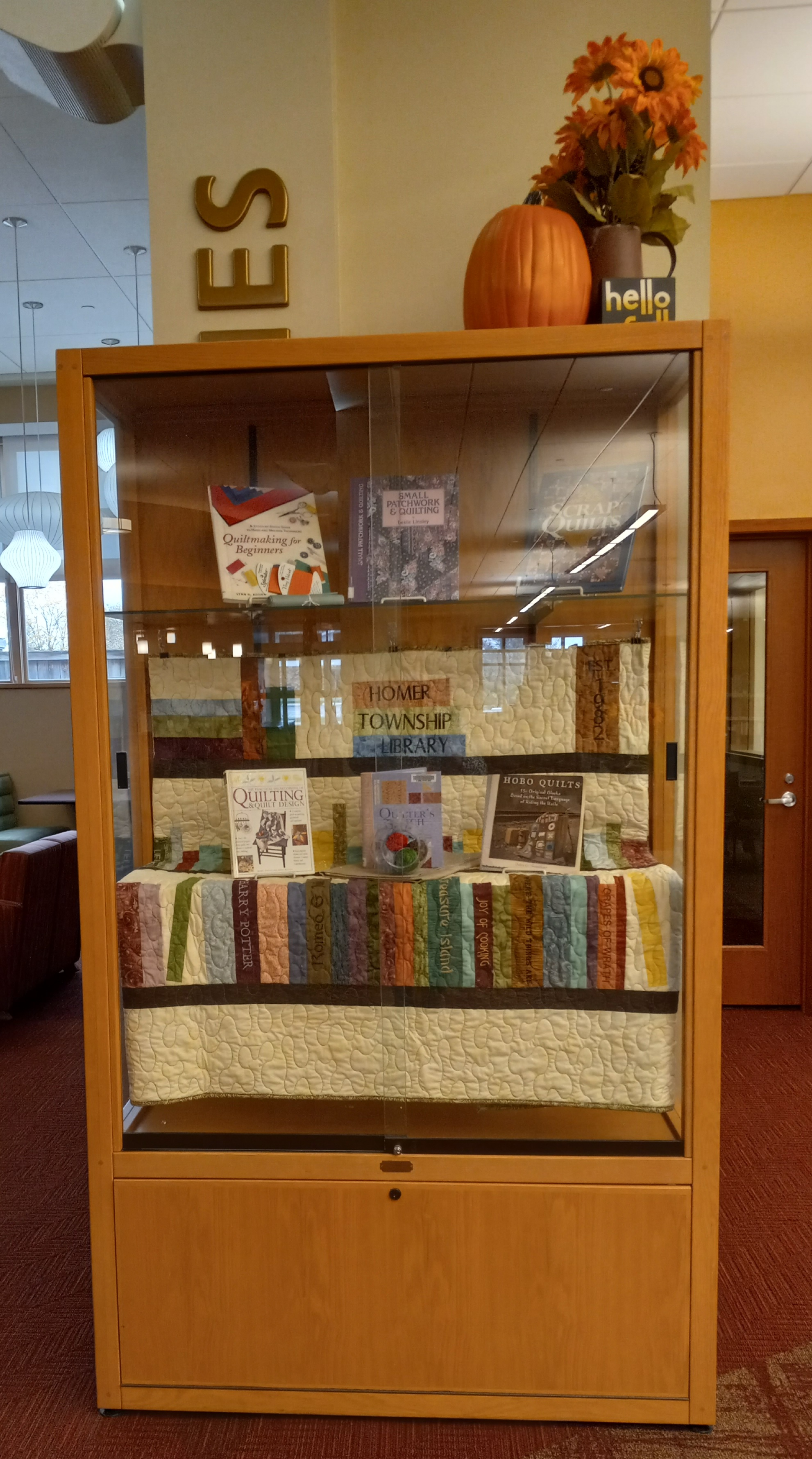Display case | Reaching Across Illinois Library System