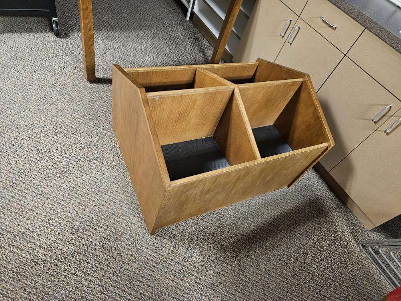 Floor Browsing Bins, 2 available | Reaching Across Illinois Library System