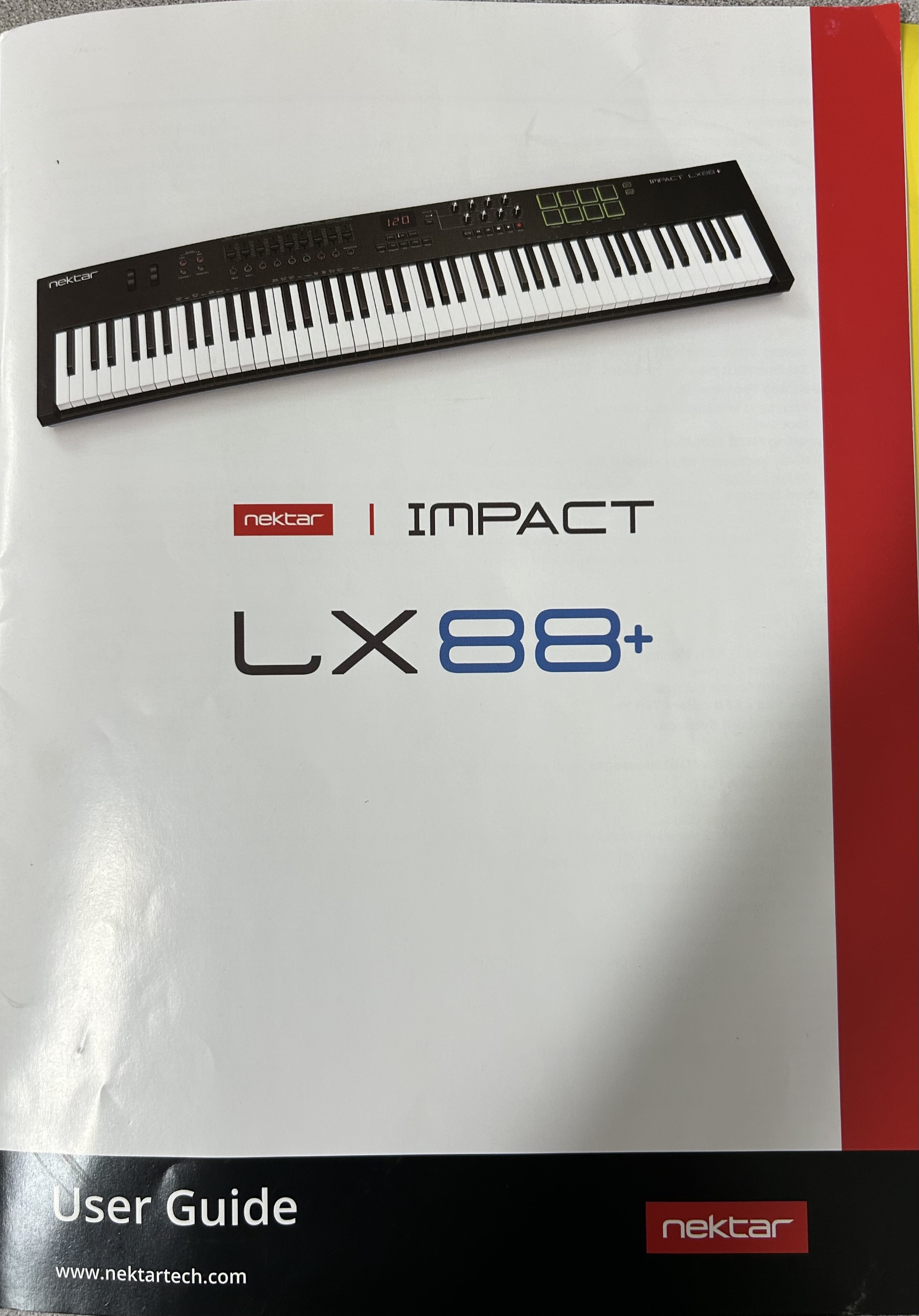 Nektar Impact LX88+ Keyboard $100 | Reaching Across Illinois Library System