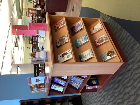 Cube Book Display | Reaching Across Illinois Library System