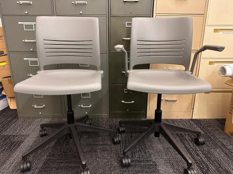 Chairs on casters | Reaching Across Illinois Library System
